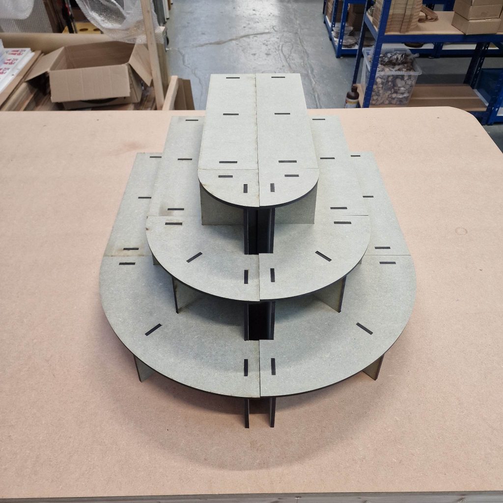 Craft Fair Display Stand - 3 tier - Manchester Craft Blanks