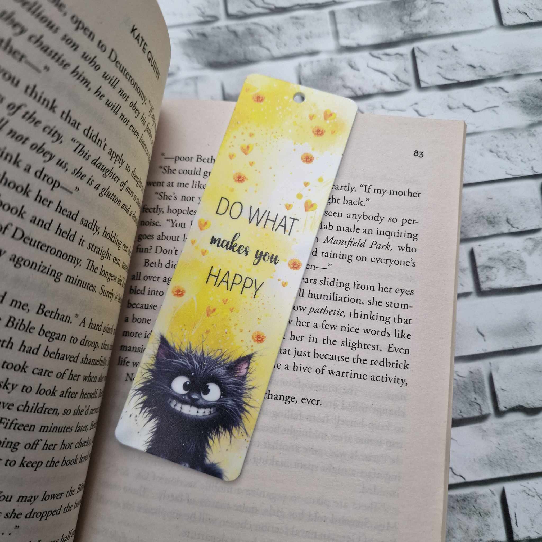 Motivational bookmarks - Cat theme for crafters to buy and sell
